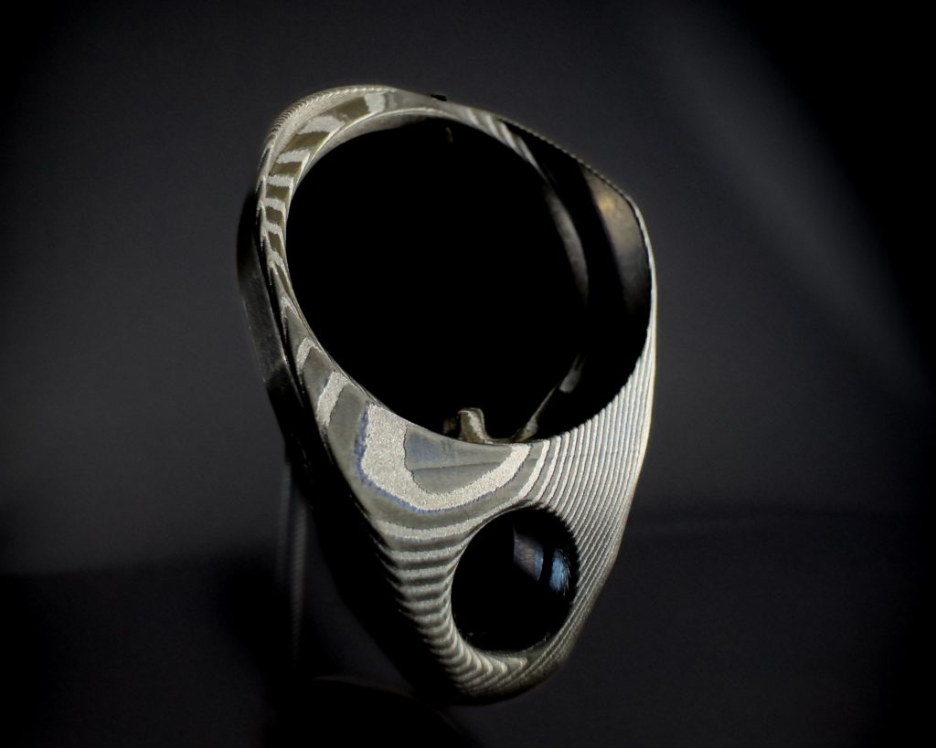 STAINLESS DAMASCUS QD RECEIVER END PLATE – Burnyn