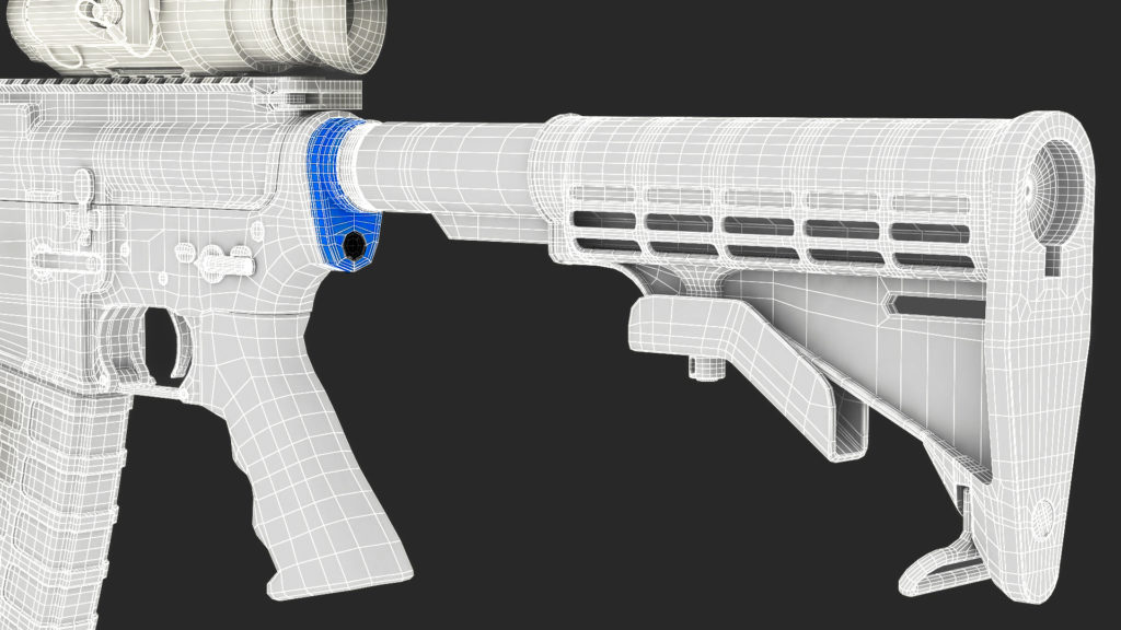 STAINLESS DAMASCUS QD RECEIVER END PLATE – Burnyn